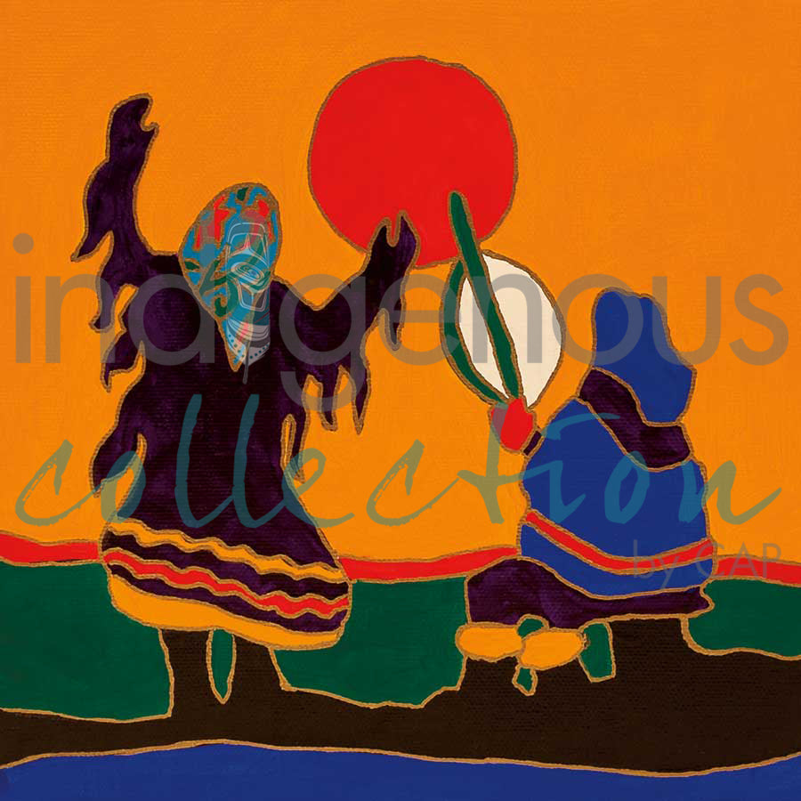 Afternoon Dance by artist Dawn Oman – Indigenous Collection and CAP ...