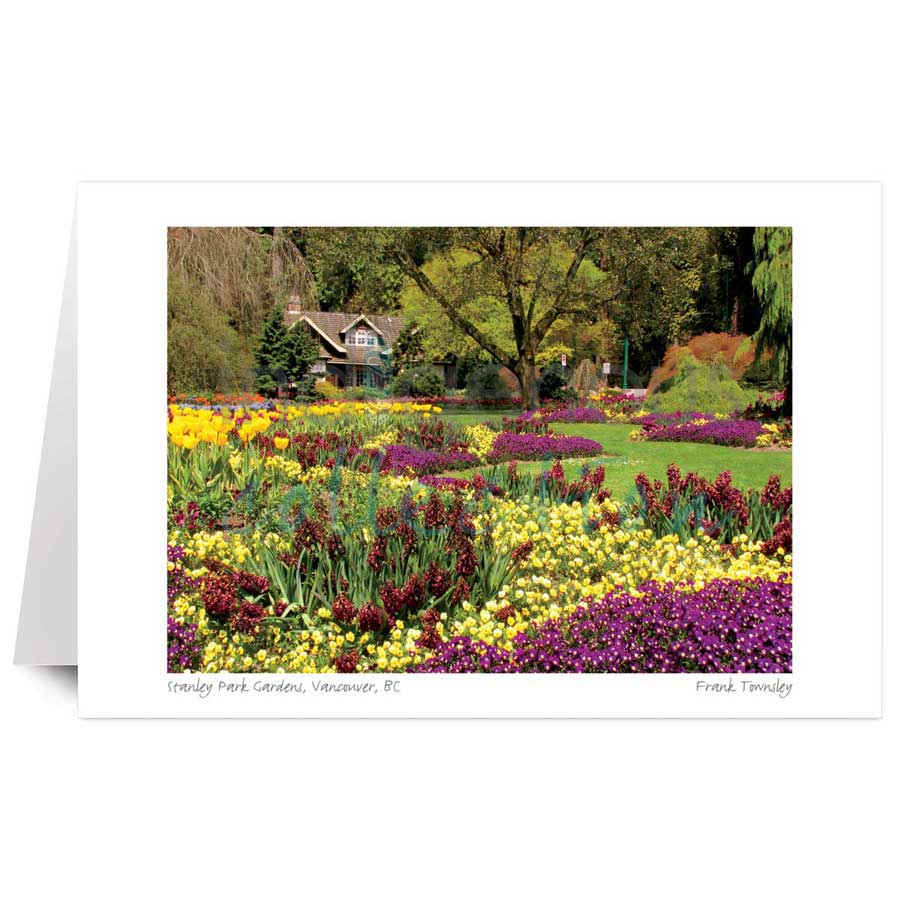 Stanley Park Gardens, Vancouver, BC by artist Frank Townsley ...
