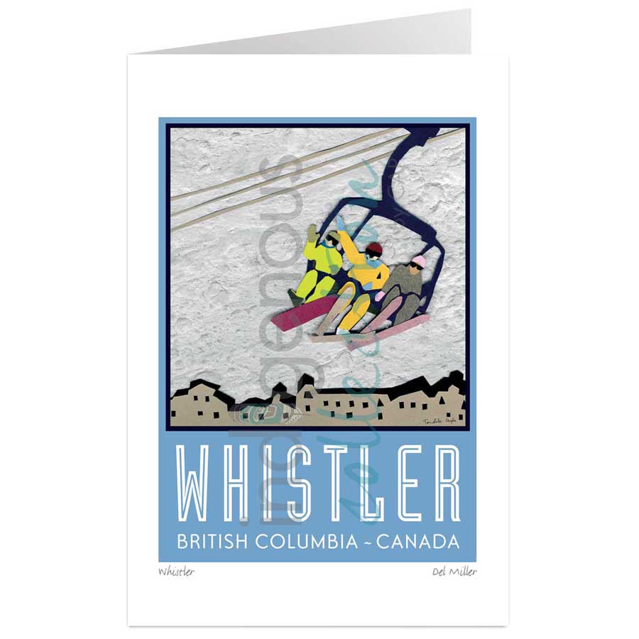 Whistler by artist Del Miller – Indigenous Collection and CAP & Winn Devon