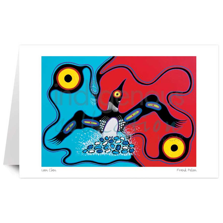 Loon Clan by artist Frank Polson – Indigenous Collection and CAP & Winn ...
