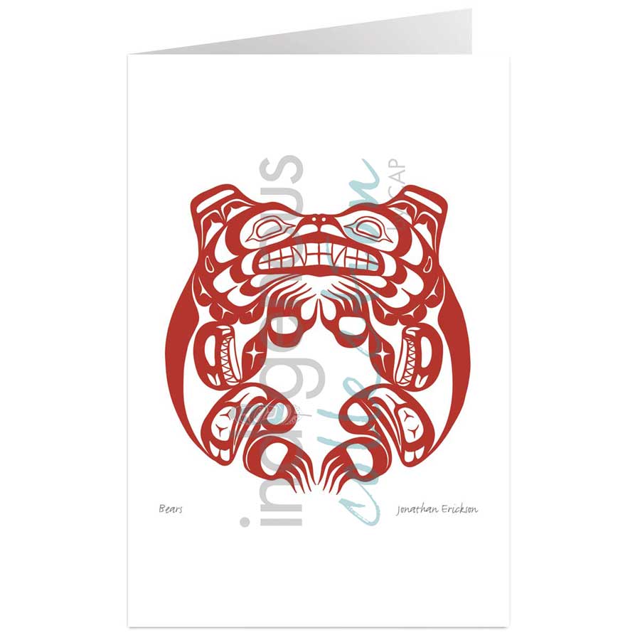 Bears by artist Jonathan Erickson – Indigenous Collection and CAP ...