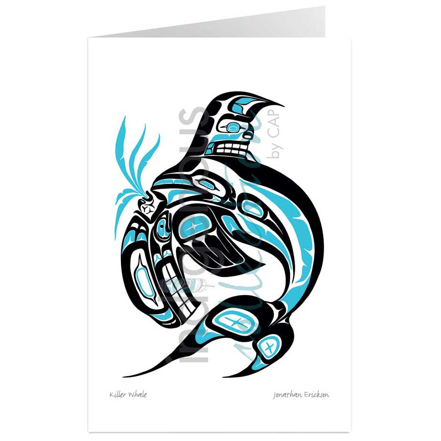 Killer Whale by artist Jonathan Erickson – Indigenous Collection and ...