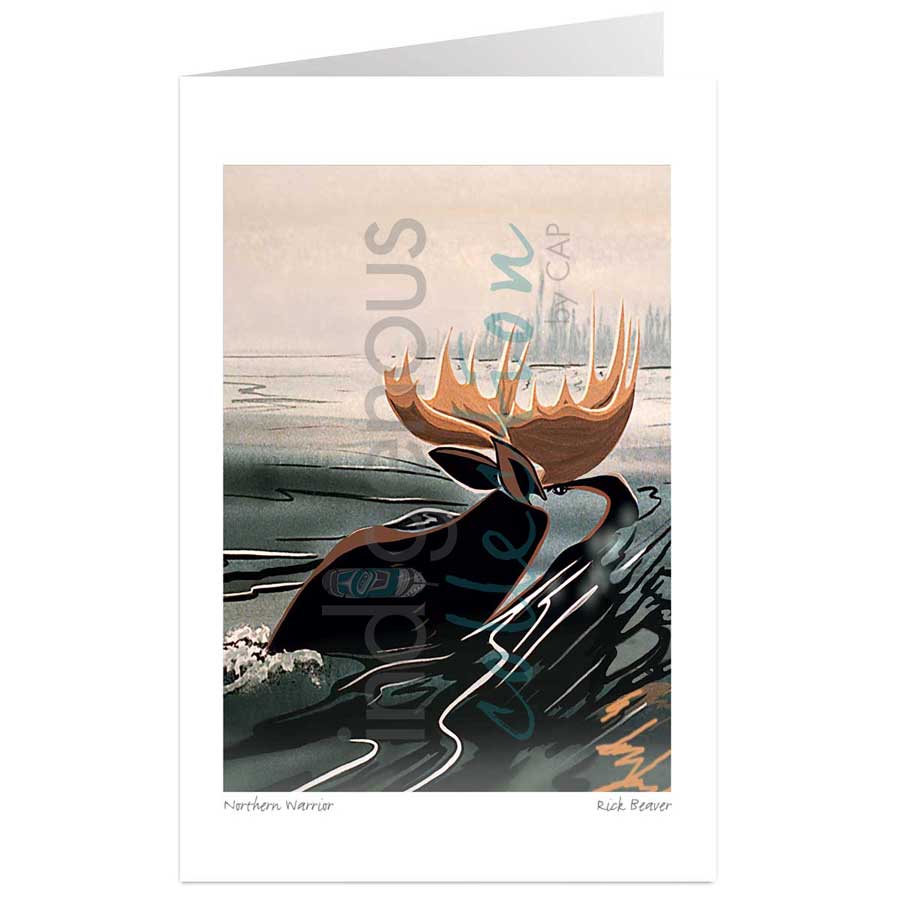 Northern Warrior by artist Rick Beaver – Indigenous Collection and CAP ...