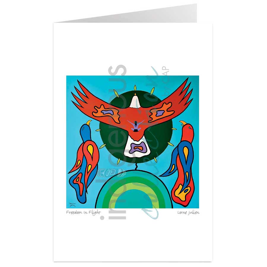 Freedom In Flight by artist Lorne Julien – Indigenous Collection and ...