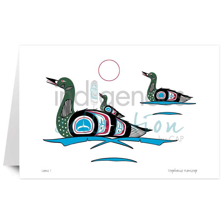Loons I by artist Stephanie Kewistep – Indigenous Collection and CAP ...