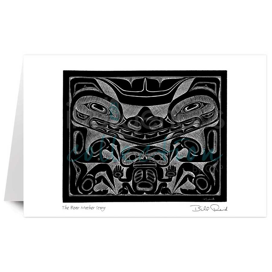 The Bear Mother Story by artist Bill Reid – Indigenous Collection and ...