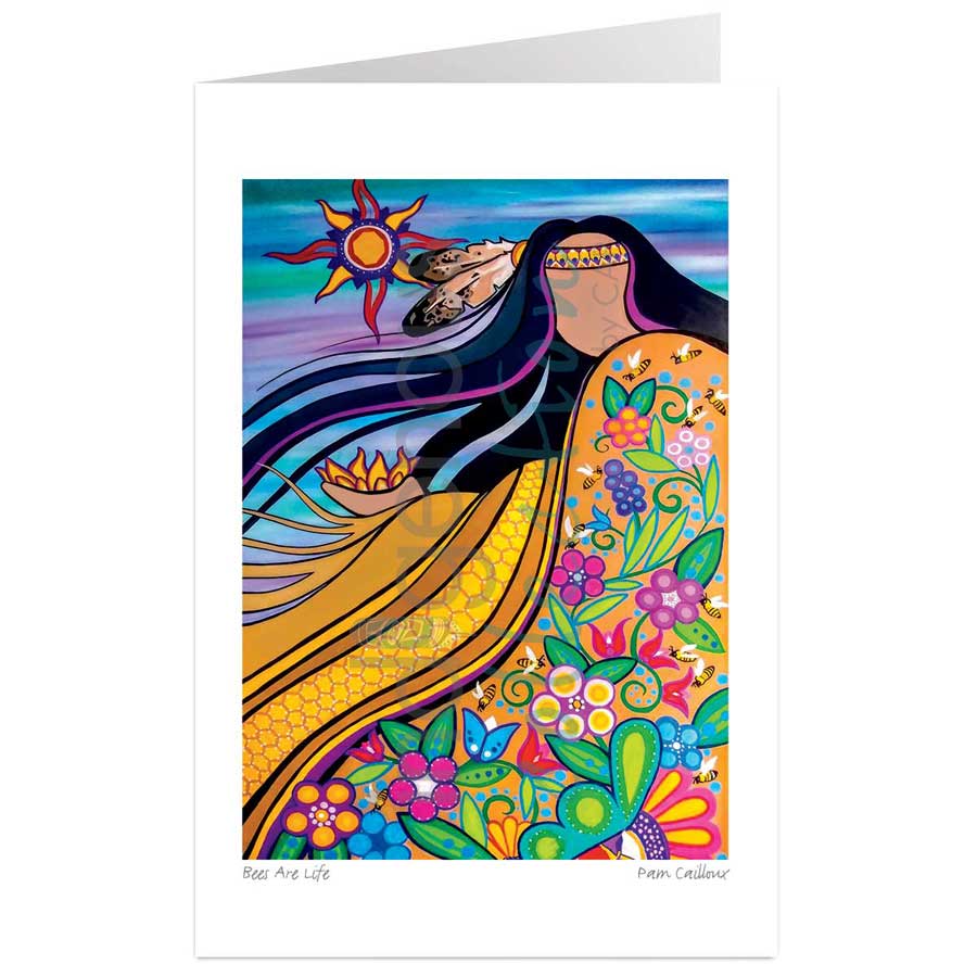 Bees Are Life by artist Pam Cailloux – Indigenous Collection and CAP ...