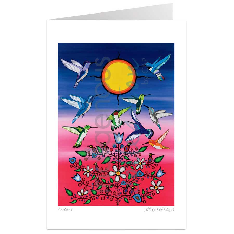 Ancestors by artist Jeffrey Red George – Indigenous Collection and CAP ...