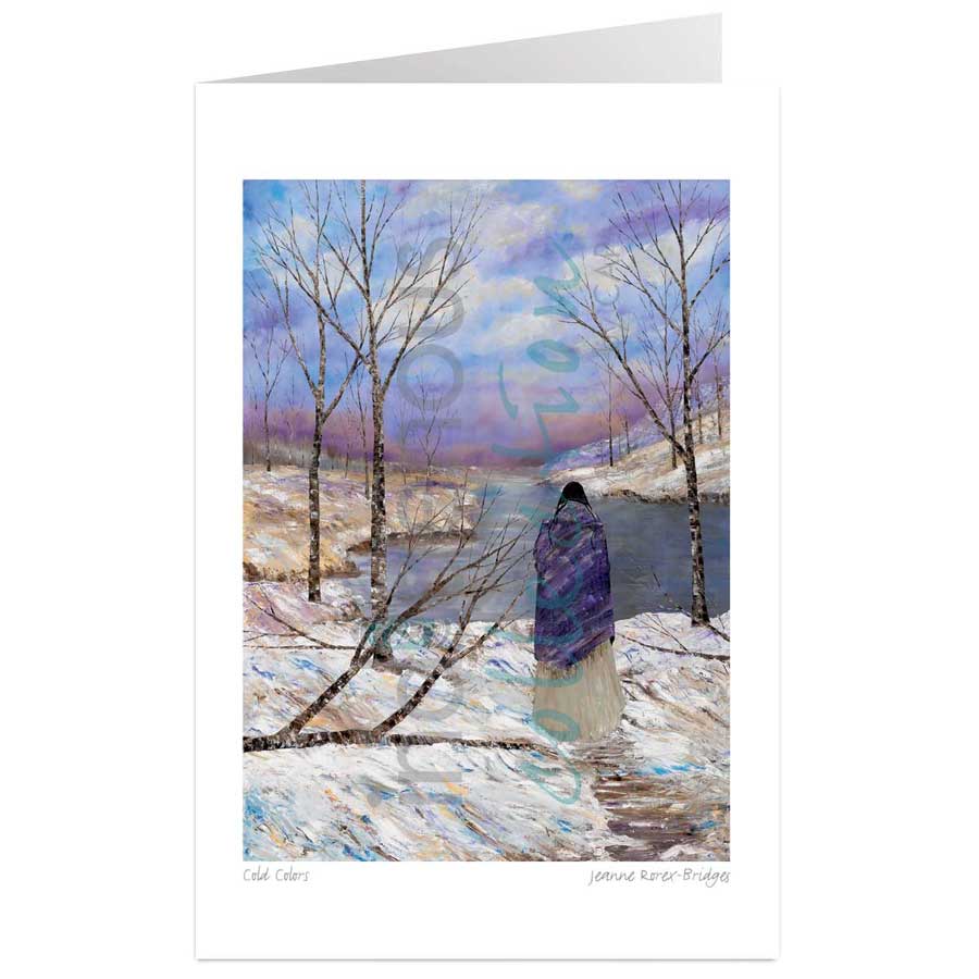 Cold Colors by artist Jeanne Rorex-Bridges – Indigenous Collection and ...
