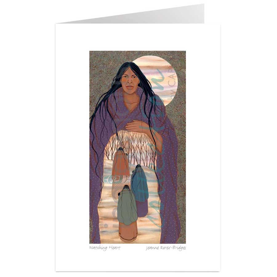 Watching Heart by artist Jeanne Rorex-Bridges – Indigenous Collection ...
