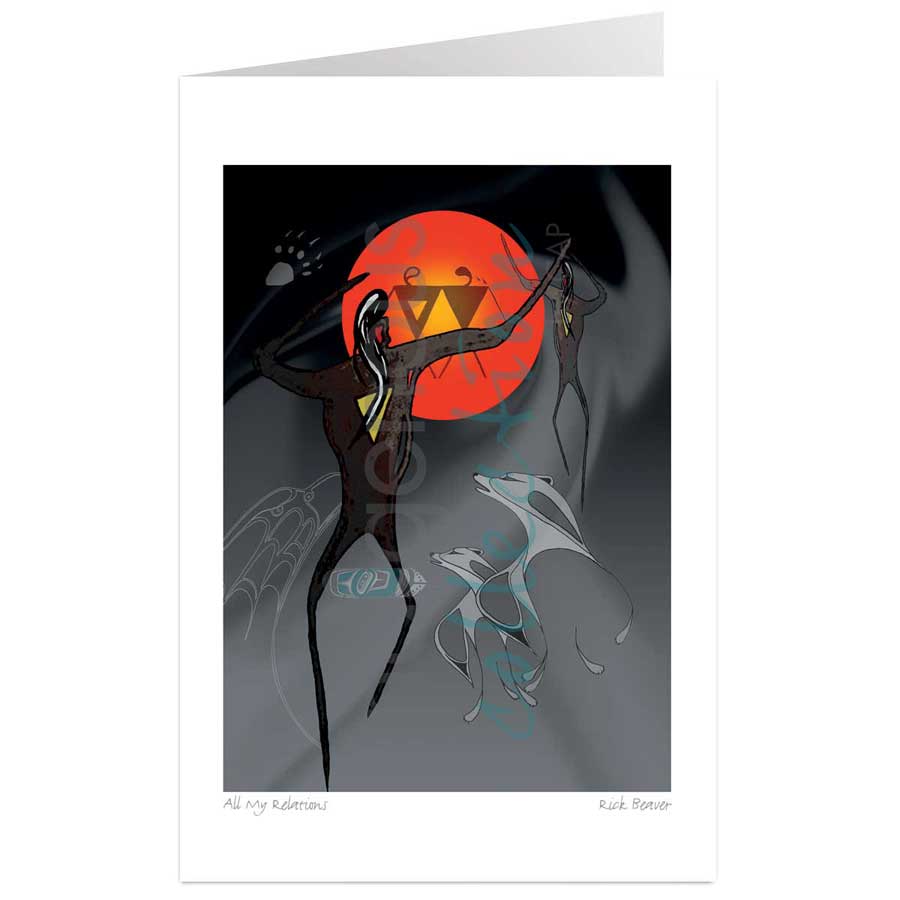 All My Relations by artist Rick Beaver – Indigenous Collection and CAP ...