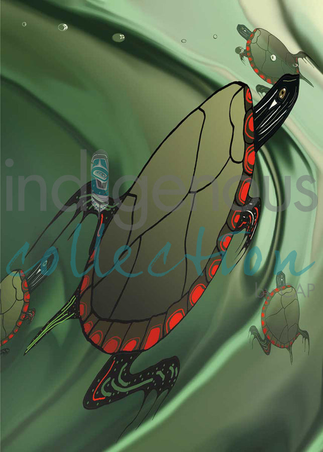 From the Painted Deep by artist Rick Beaver – Indigenous Collection and ...