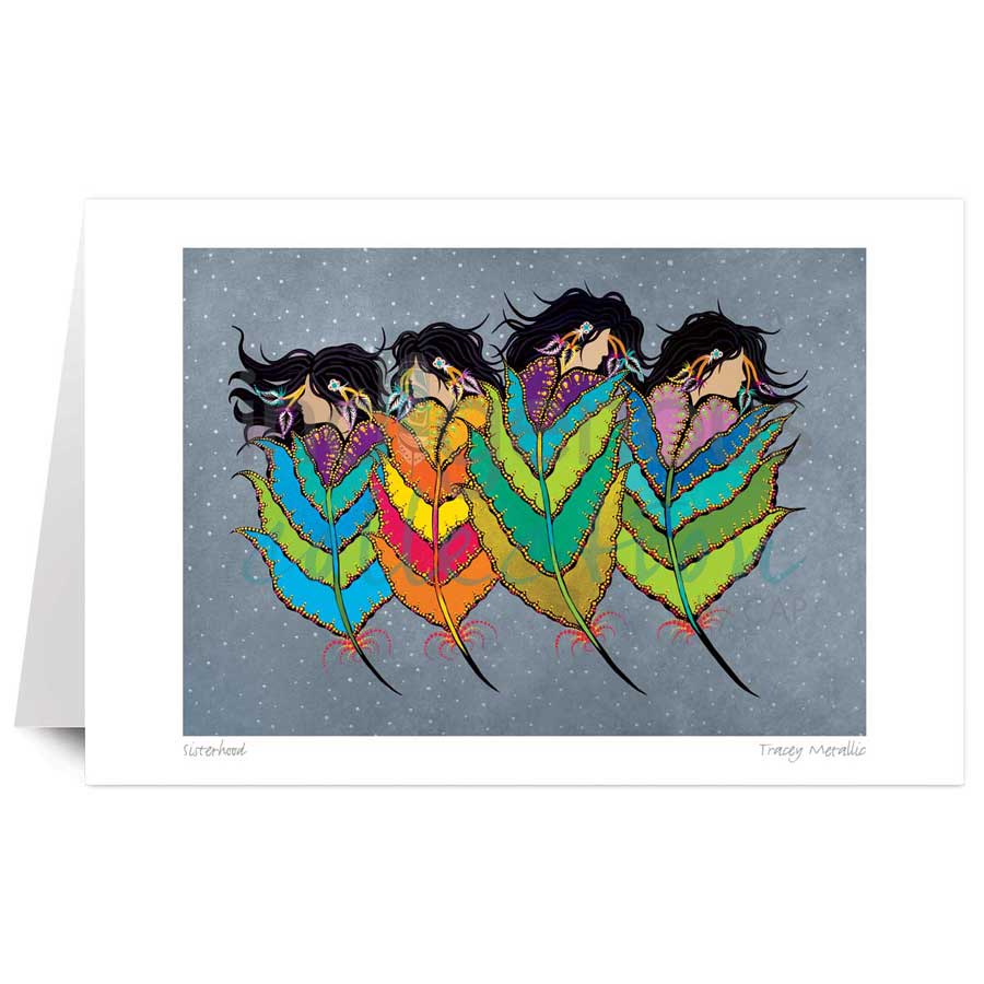 Sisterhood by artist Tracey Metallic – Indigenous Collection and CAP ...