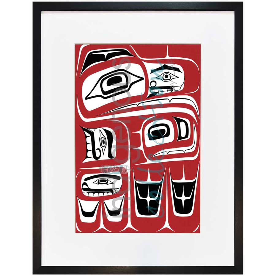 Seagull Framed and Matted Poster – Indigenous Collection and CAP & Winn ...
