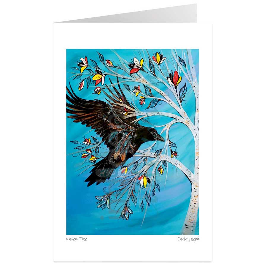 Raven Tree by artist Carla Joseph – Indigenous Collection and CAP ...