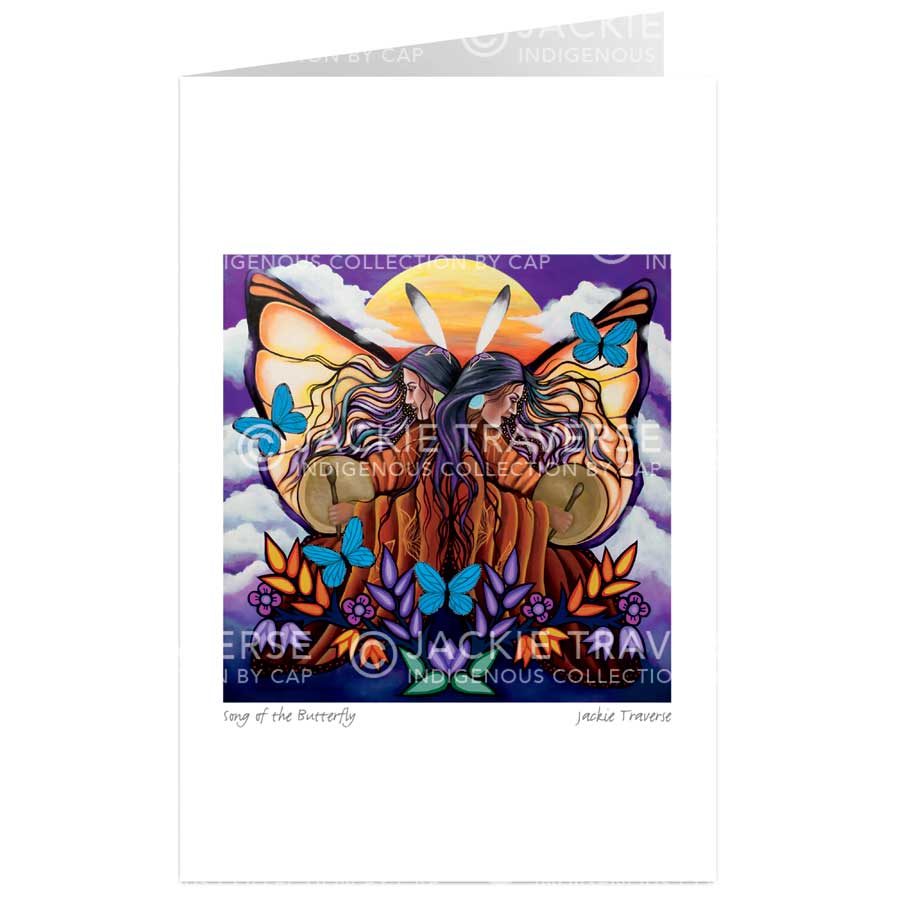 Song of the Butterfly by artist Jackie Traverse – Indigenous Collection ...