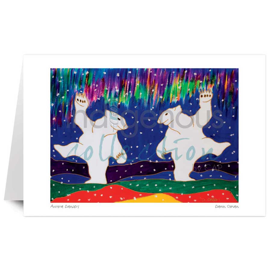 Aurora Dancers by artist Dawn Oman – Indigenous Collection and CAP ...