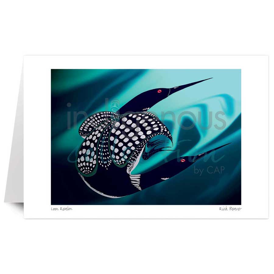 Loon Realm by artist Rick Beaver – Indigenous Collection and CAP & Winn ...