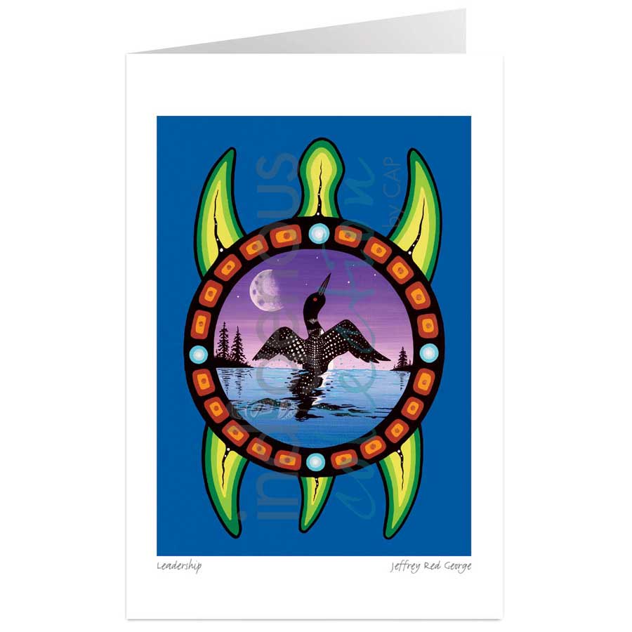 Leadership by artist Jeffrey Red George – Indigenous Collection and CAP ...