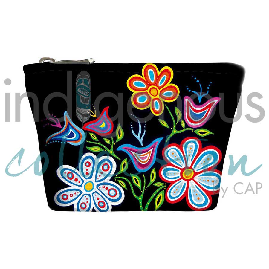 Happy Flowers Coin Purse by artist Patrick Hunter – Indigenous ...