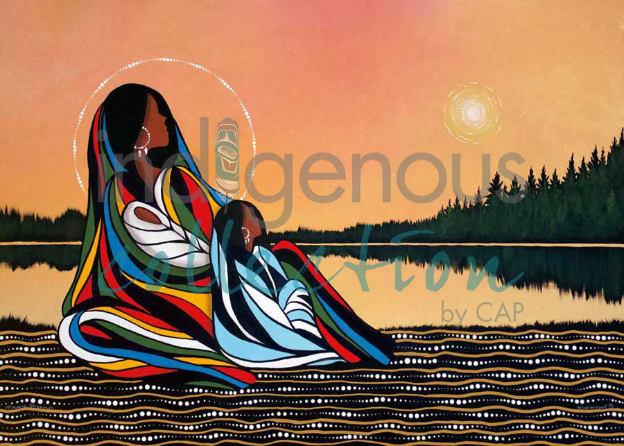 Morning Blessings by artist Betty Albert – Indigenous Collection and ...