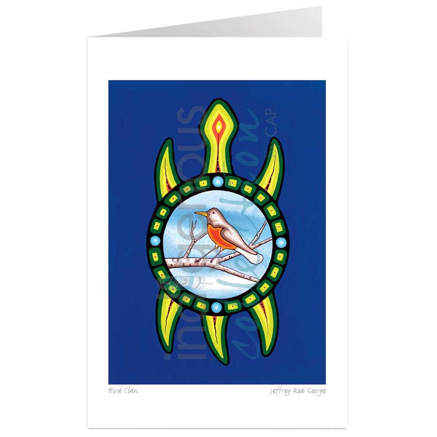 Bird Clan by artist Jeffrey Red George – Indigenous Collection and CAP ...