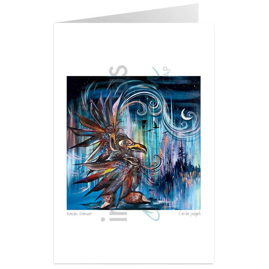 Raven Dancer by artist Carla Joseph – Indigenous Collection and CAP ...