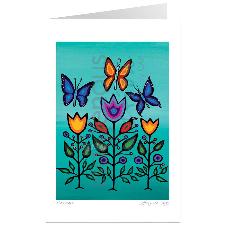 The Creator by artist Jeffrey Red George – Indigenous Collection and ...