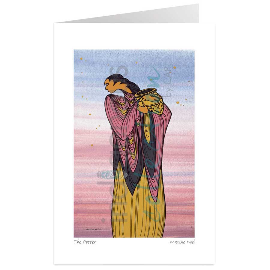 The Potter by artist Maxine Noel – Indigenous Collection and CAP & Winn ...