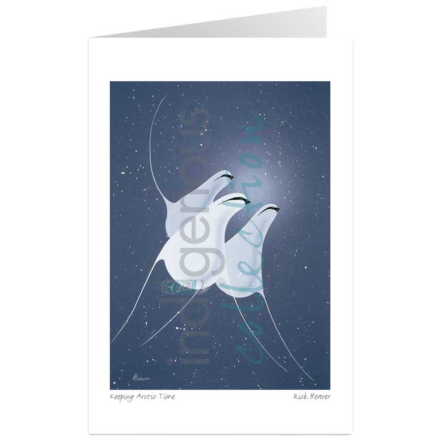 Keeping Arctic Time by artist Rick Beaver – Indigenous Collection and ...