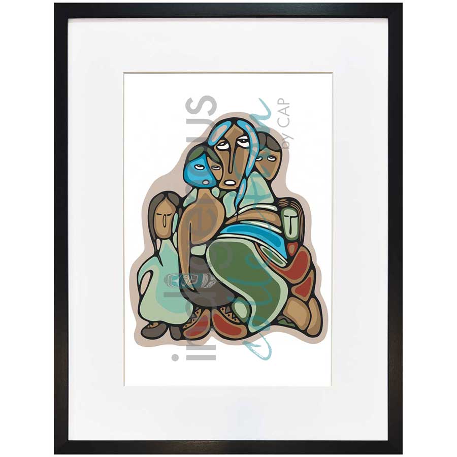 Belonging Framed and Matted Poster – Indigenous Collection and CAP ...