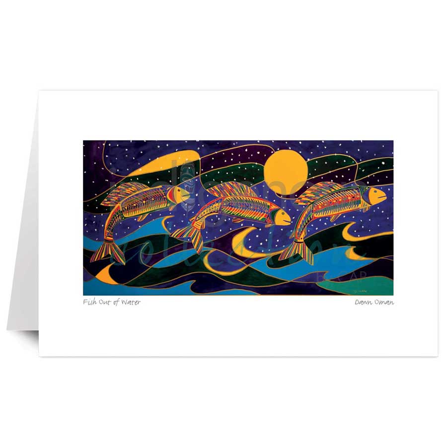 Fish Out of Water by artist Dawn Oman – Indigenous Collection and CAP ...