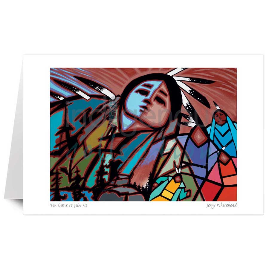 You Come To Join Us by artist Jerry Whitehead – Indigenous Collection ...
