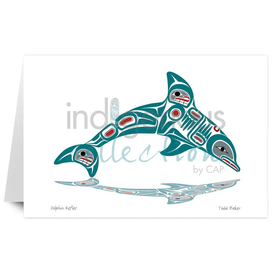 Dolphin by artist Todd Baker – Indigenous Collection and CAP & Winn Devon
