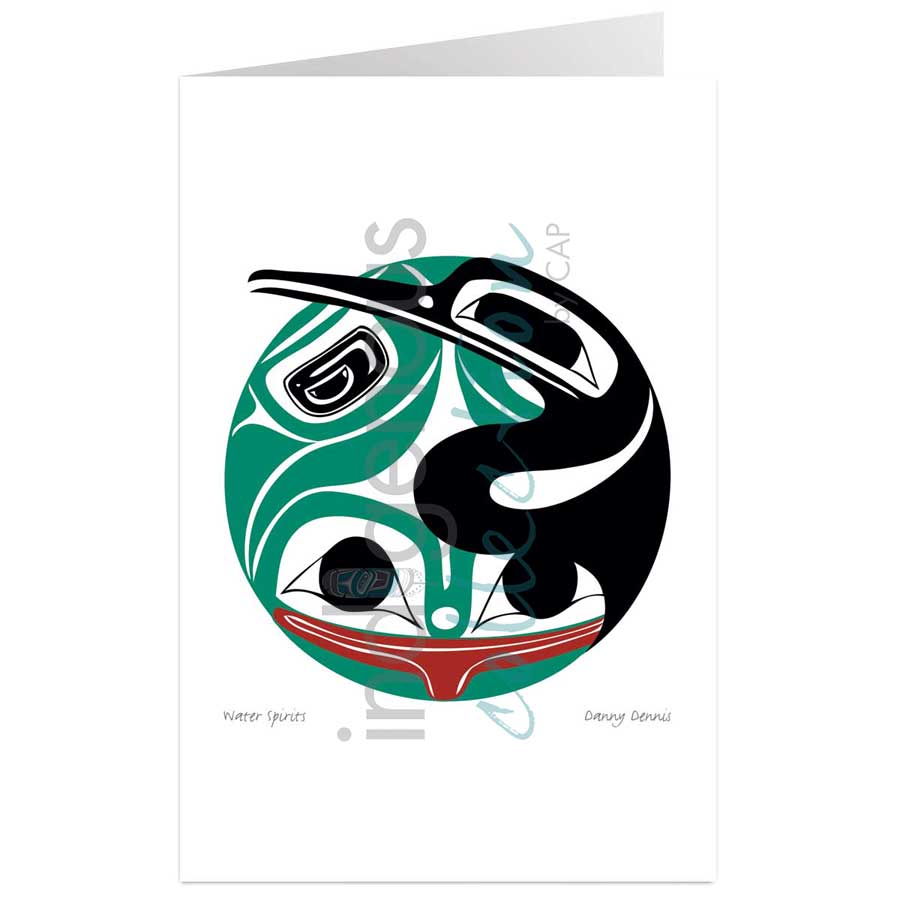 Water Spirits by artist Danny Dennis – Indigenous Collection and CAP ...