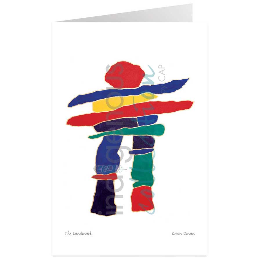 The Landmark by artist Dawn Oman – Indigenous Collection and CAP & Winn ...