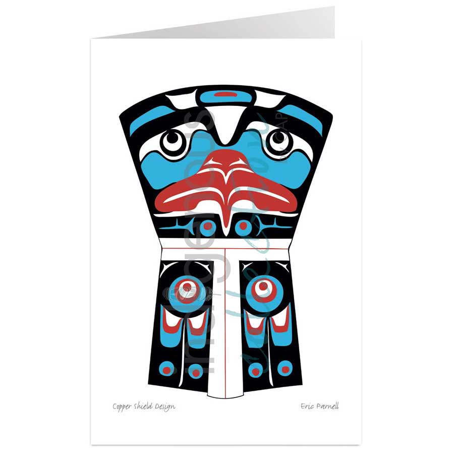 Copper Shield Design by artist Eric Parnell – Indigenous Collection and ...