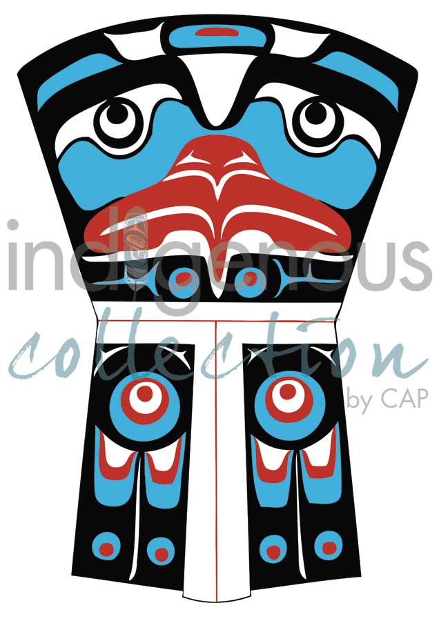 Copper Shield Design by artist Eric Parnell – Indigenous Collection and ...