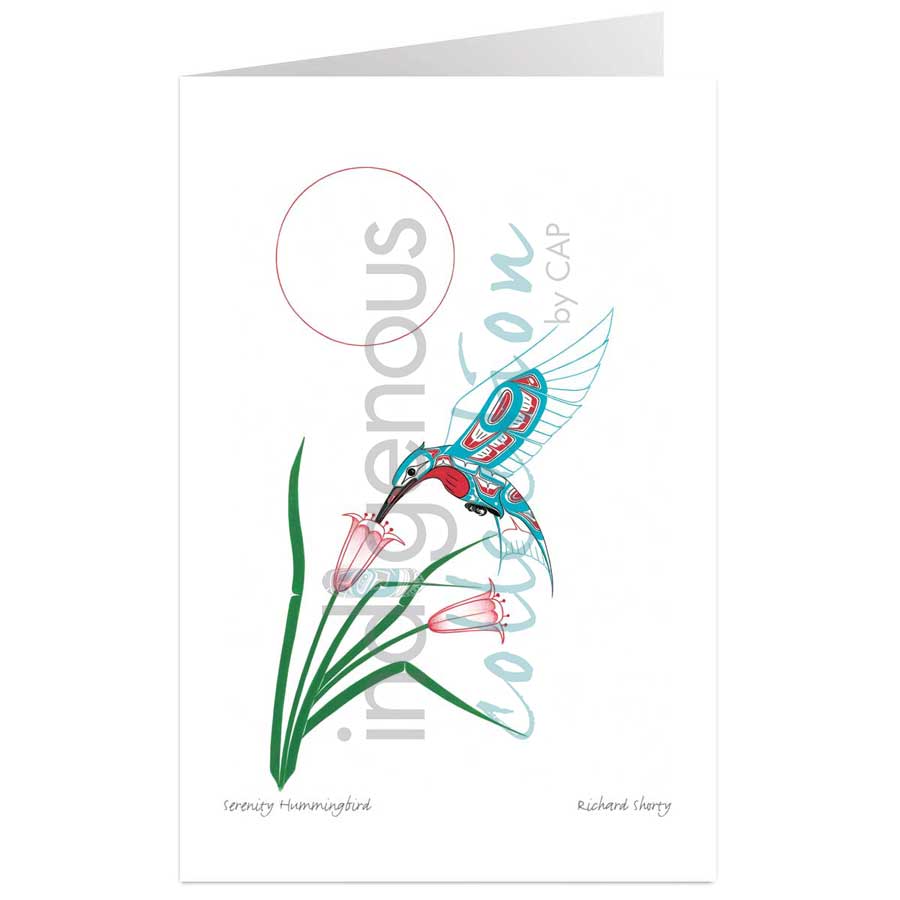Serenity Hummingbird by artist Richard Shorty – Indigenous Collection ...