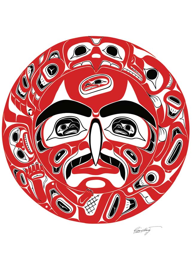 Man, Eagle & Bear - Power - Sun Design – Indigenous Collection and CAP ...