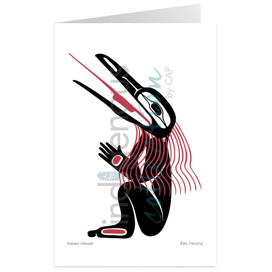 Raven Dancer by artist Ben Houstie – Indigenous Collection and CAP ...