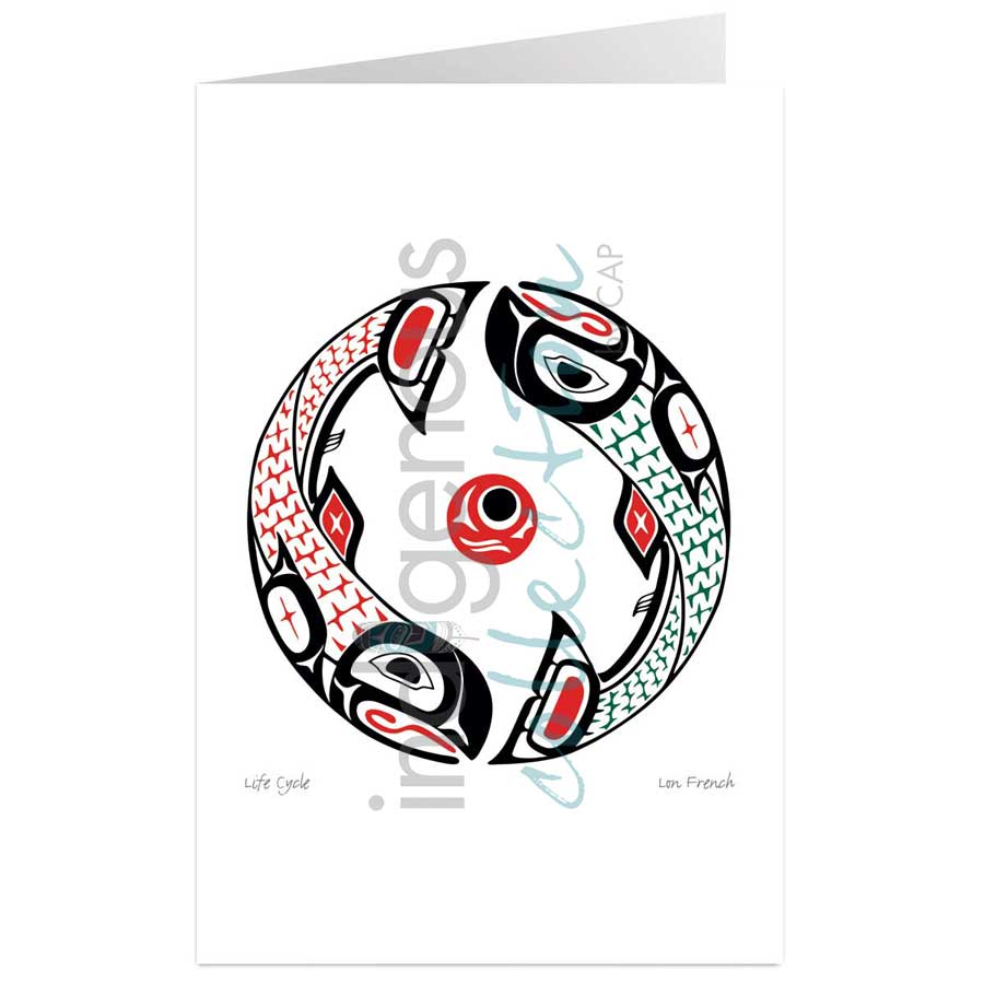 Life Cycle by artist Lon French – Indigenous Collection and CAP & Winn ...