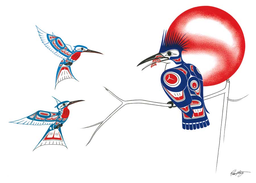 Hummingbird & King Fisher – Indigenous Collection and CAP & Winn Devon