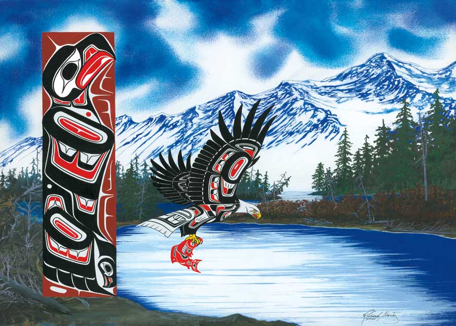 Blue Eagle – Indigenous Collection and CAP & Winn Devon