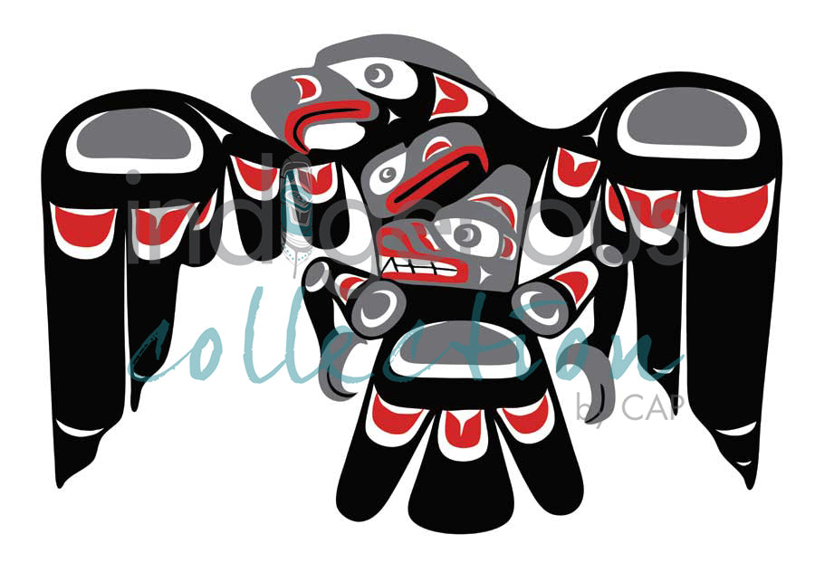 Eagle Crest by artist John A. Sharkey – Indigenous Collection and CAP ...